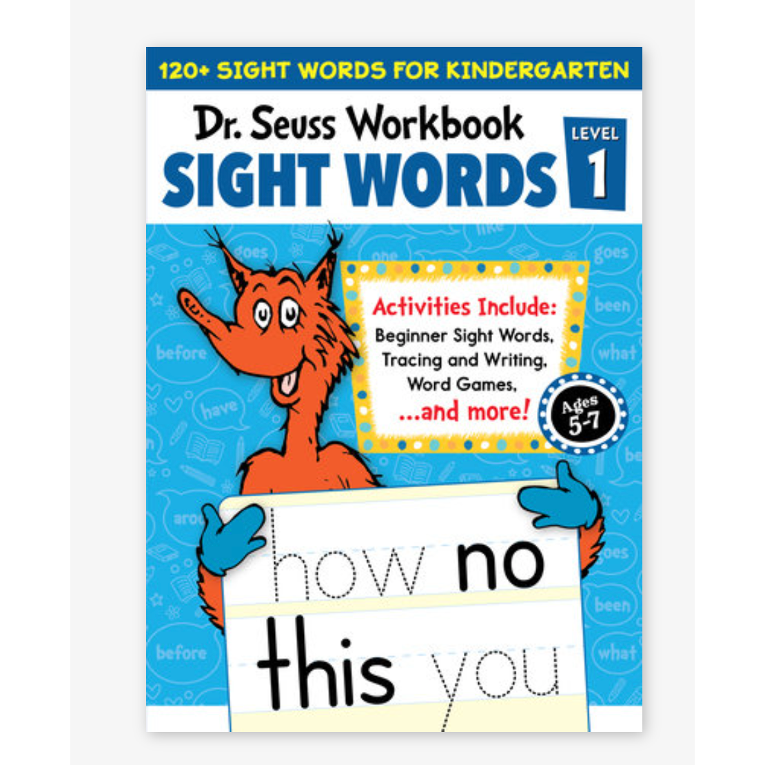 Dr. Seuss Sight Words Level 1 Workbook- – Runnin' Wild Kids